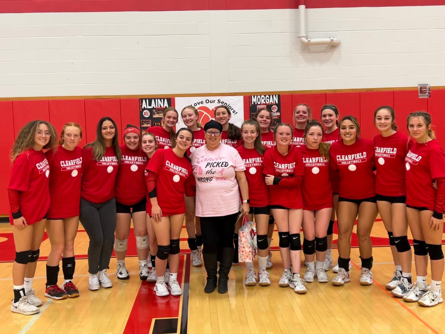 Lady Bison Volleyball Team Hosts Another Successful “Think Pink” Night ...